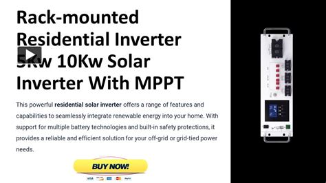 A Closer Look At Calionpowers 5kw And 10kw Rack Mounted Residential