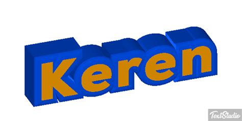 Keren Name Animated  Logo Designs