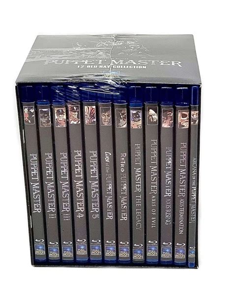 Puppet Master Puppet Master 12 Disc Blu Ray Boxed Set Full Moon
