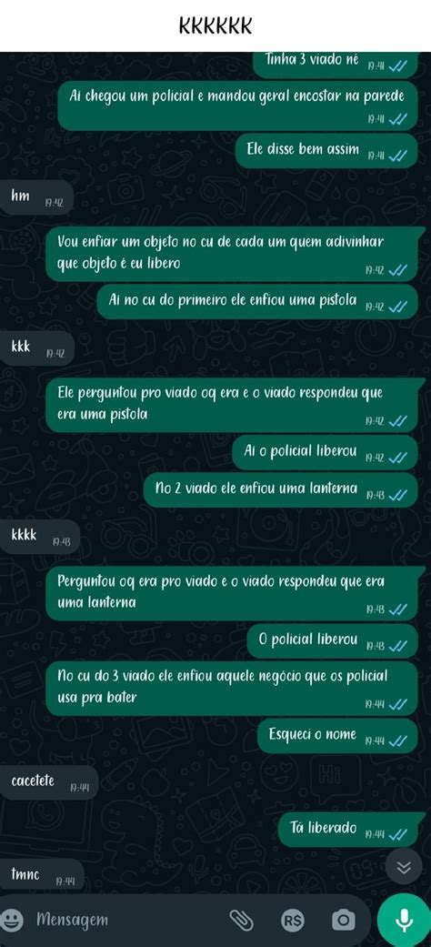 Tinha 3 Viado Né Ai Chegou Um Policial E Mandou Geral Encostar Na