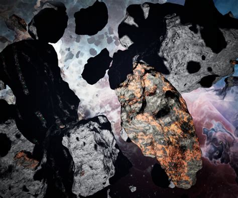 Artstation Asteroid Pack Ue And Blender Project Files Game Assets