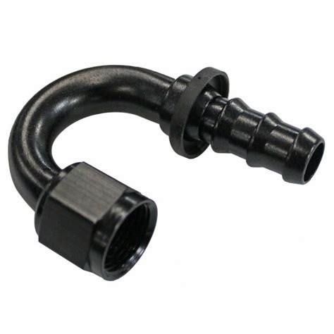 8 Push Lock End 180 Black 37 41
