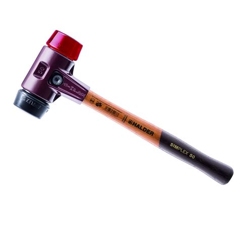 Halder Simplex Soft Face Mallet Hammer With Steel Housing 40mm Ha3026040 Dvs Power Tools
