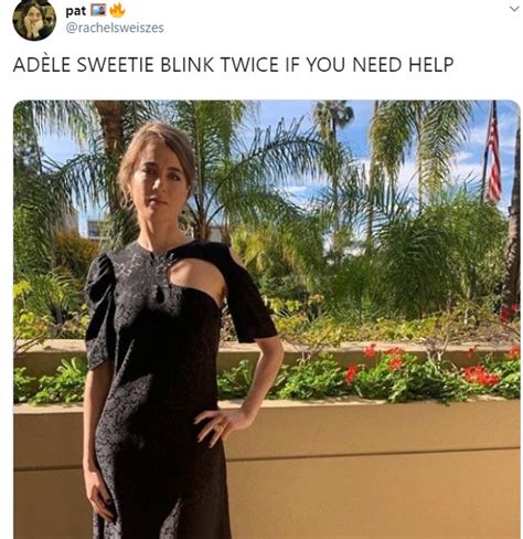 Adele Blink Twice If You Need Help Fans Express Concern As Adele Loses Even More Weight