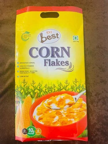 Polyester Laminated Corn Flakes Packaging Pouch At ₹ 200kg Honey