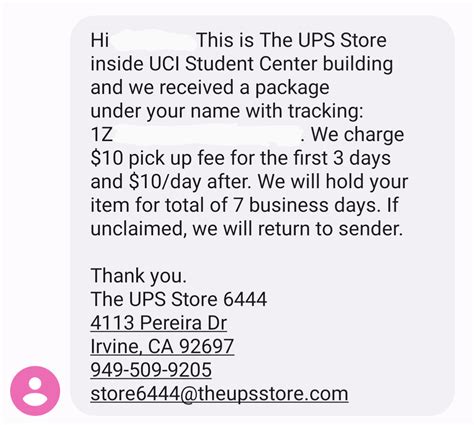 Fyi Dont Direct Ur Ups Packages To Student Center Location Theyll