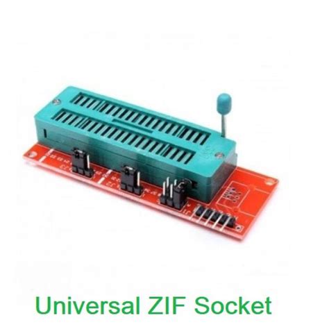 Universal Zif Socket Breakout Board Circuit 254mm Pitch 40 Pins Zif
