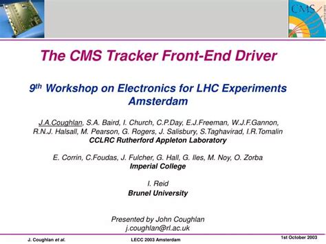 Ppt Cms Tracker Fed Fedv1 Powerpoint Presentation Free Download Id