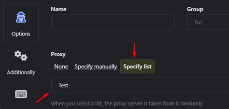 Setting Up A Proxy In Antbrowser
