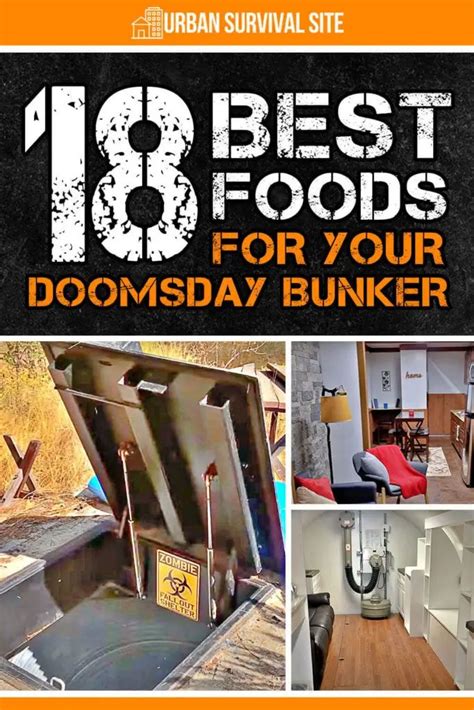 18 Best Foods For Your Doomsday Bunker Doomsday Bunker Bunker