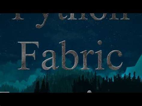 Python Fabric Functions YouTube