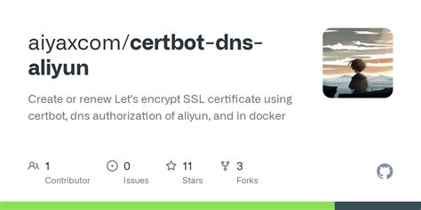 Github Aiyaxcomcertbot Dns Aliyun Create Or Renew Lets Encrypt Ssl