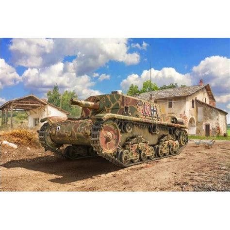 6569 Semovente M42 Da 7518 135 Italeri Addlestone Models