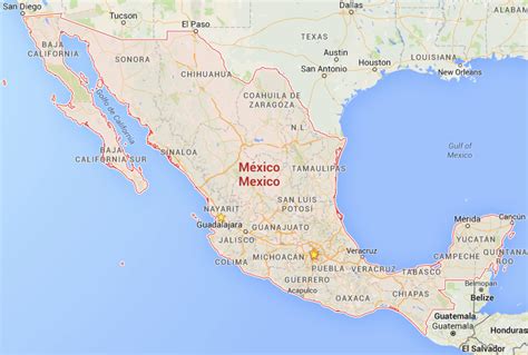 Historia Y Geografía De México Y El Mundo Por Su Forma México Es Un