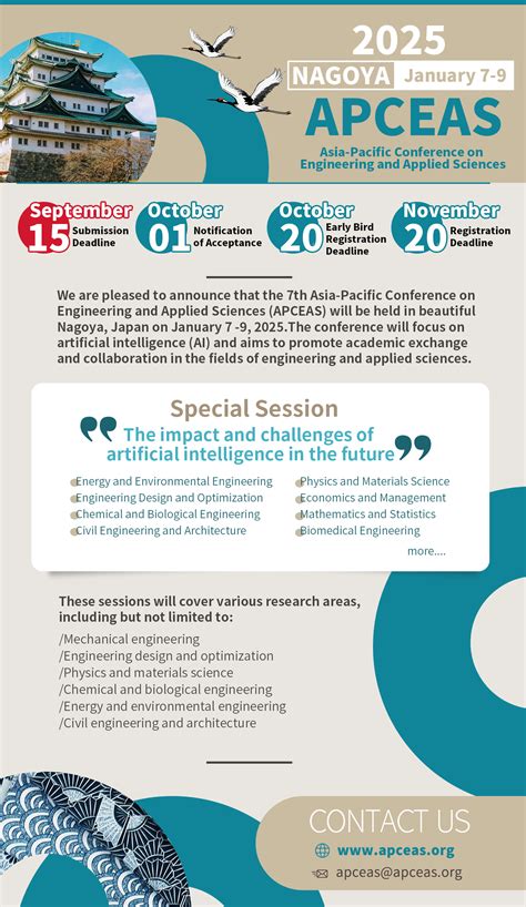 Apceas Asia Pacific Conference On Engineering And Applied Sciences Aitechnologyscience