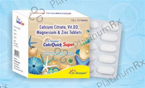 Calciquick Super Uses Price Side Effects Platinumrx