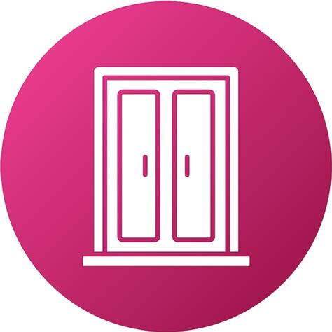 Premium Vector Vector Design Space Door Icon Style