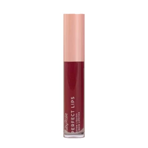 Ruby Rose Batom Liquido Perfect Lips Hb L6200 Fearless