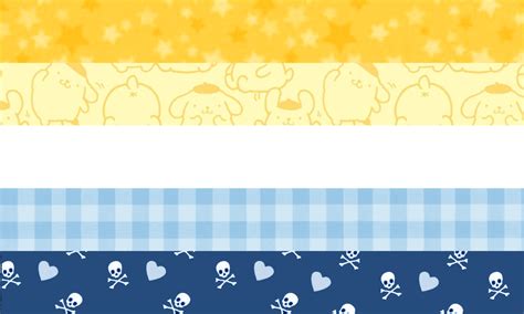 ⋆ 𐙚 ˚ Cutecore Kawaii Pride Flags Aroace Pride Flags Queer Pride Flag Ace Flag