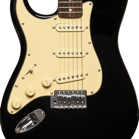Stagg Ses 30 Bk Lh S Style Gloss Black Lefthand
