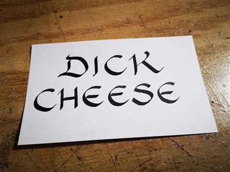 Dick Cheese On Tumblr