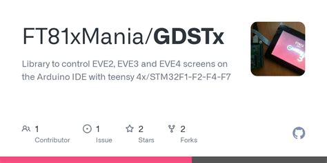 Github Ft81xmaniagdstx Library To Control Eve2 Eve3 And Eve4