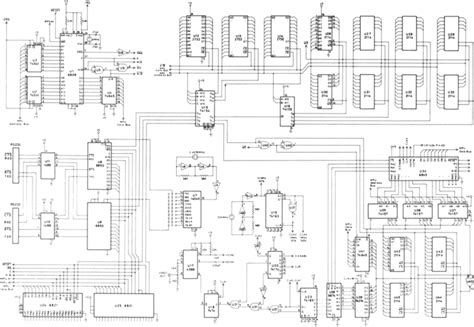 Schematic Diagram Of The Controller Chips Are Laid Out To Roughly
