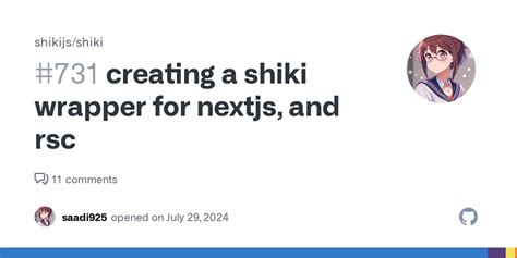 creating a shiki wrapper for nextjs and rsc · issue 731 · shikijs