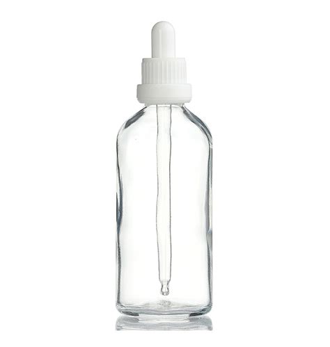 화이트 잠금캡 100ml 스포이드 투명 공병 향수용기 티몬