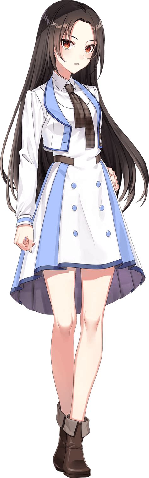 Shirako Miso Kamuro Aya Cue Highres Official Art 1girl Belt