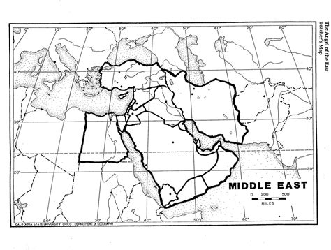 The Angel Of The East Map Geography Lesson Plan