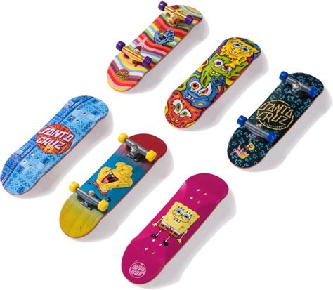 Tech Deck Spongebob Sk8shop Fingerboard Bonus Pack Aanpasbare