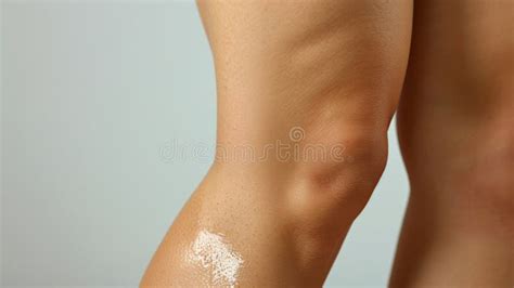 A Depiction Of A Womans Legs Revealing A Visible Decrease In Cellulite