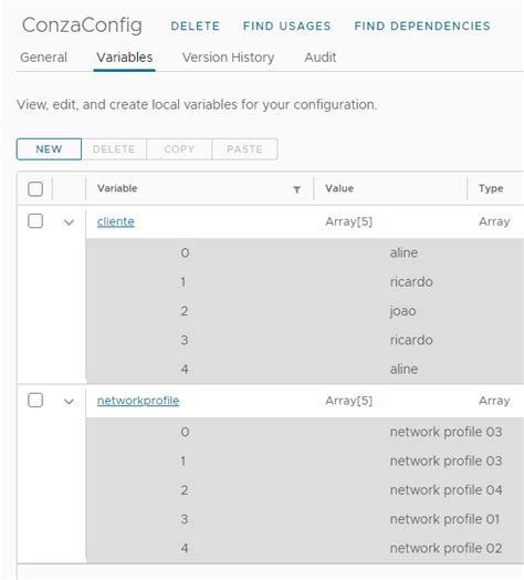 Utilizando O Configuration Elements Em Workflows E Actions Do Vrealize