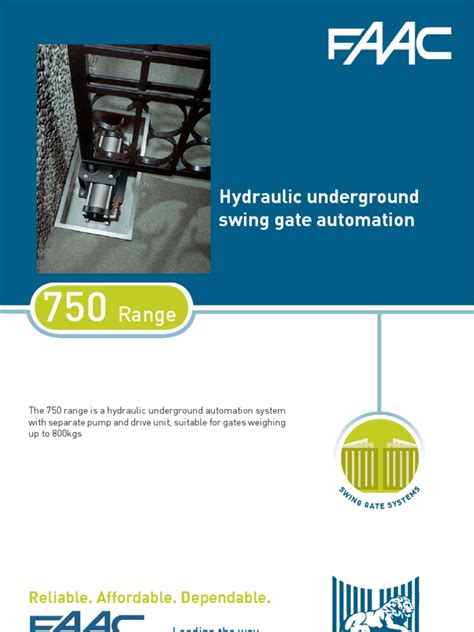 Hydraulic Underground Swing Gate Automation System An Overview Of The