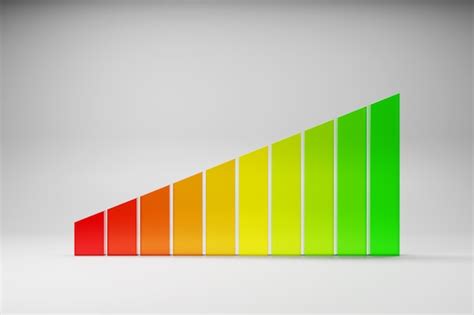 Premium Photo 3d Illustration Of A Bright Instrument Panel Depicting Values From Normal To