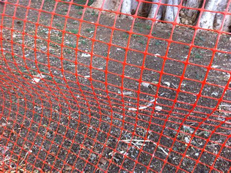 Red Plastic Mesh