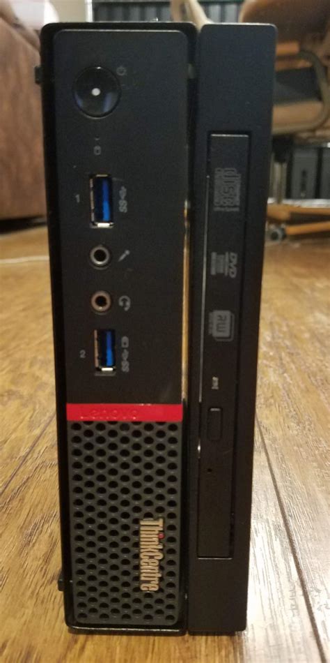 Lenovo Thinkcentre M700 Tiny Pc Core I3 6100t 8gb 180gb Ssd Usb Dvdrw Wifi Win10 Pro