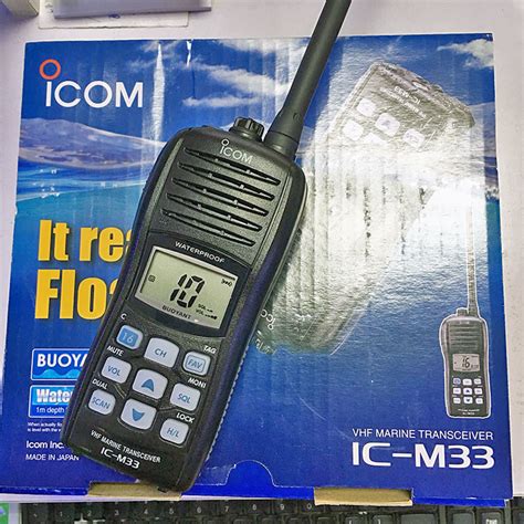 Icom Ic M33 Waterproof Dialogue Floating Ic M34 Two Way High Frequency