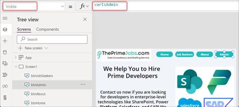 Power Apps Showhide Button Based On The Current User Sharepoint And Microsoft Power Platform
