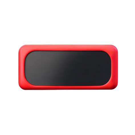 Rectangle Button 3d Element 25208766 Png