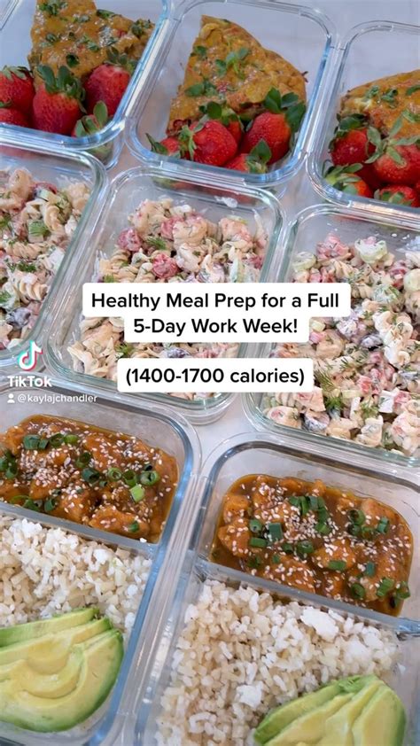 5 Day Healthy Meal Prep Menu Grain And Dairy Free Video Healthy