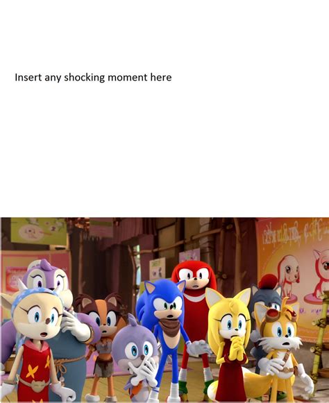 Sonic And Company Shocked At What By Starkeyfan8942 On Deviantart