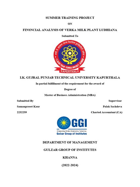 Introduction Verka Pdf Dairy