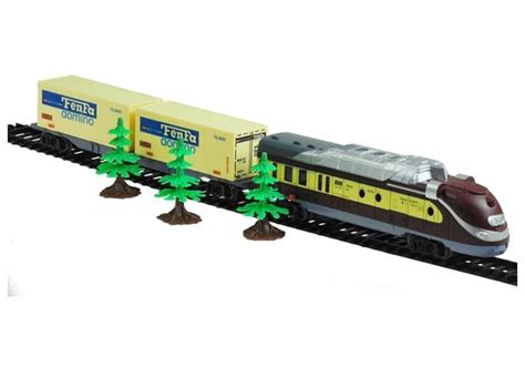 Train Set Fenfa 2 Wagons Locomotive Realistic Toys Train Sets And