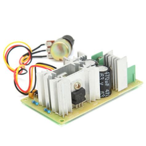 Dc 10 60v 20a 1200w Pwm Motor Speed Control Module