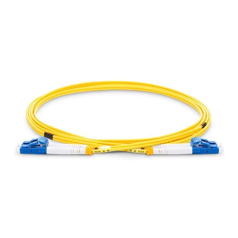 Lc Upc 대 Lc Upc 듀플렉스 Os2 20mm Lszh 광섬유 패치 케이블 6m