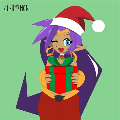 Shantae Christmas By Zephyrm0n On Deviantart