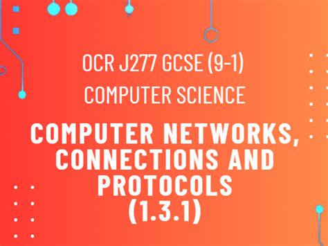 Network Topologies J277 Teaching Resources