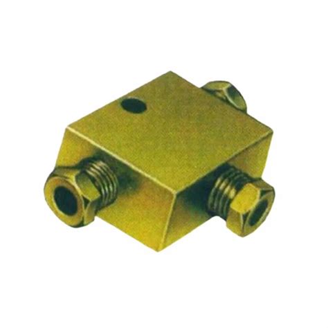 Cast Iron Lubrication Tee Block At Rs 40piece In Faridabad Id